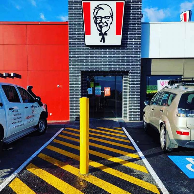 Cold Applied Plastic Markings - CAP - Long Life Road Marking